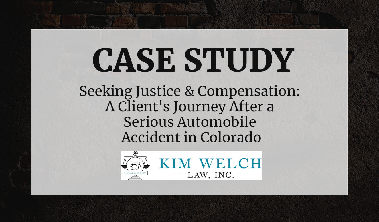 A Client's Journey After a Serious Automobile Accident in Colorado ...